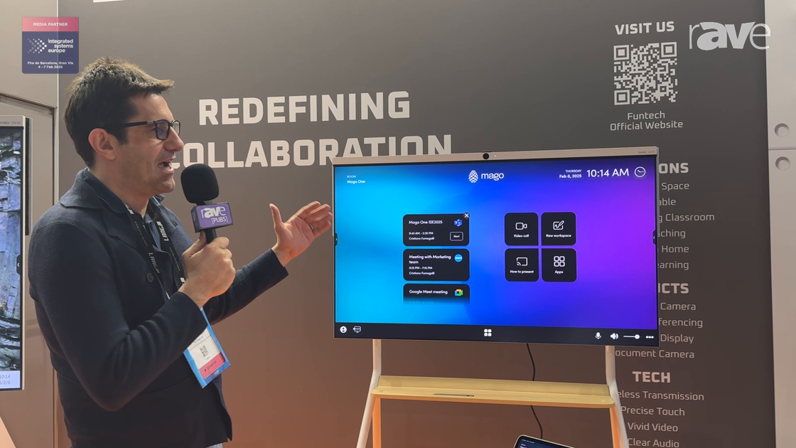 ISE 2025: Mago Demonstrates Mago One All-in-One 55″ Videoconferencing ...
