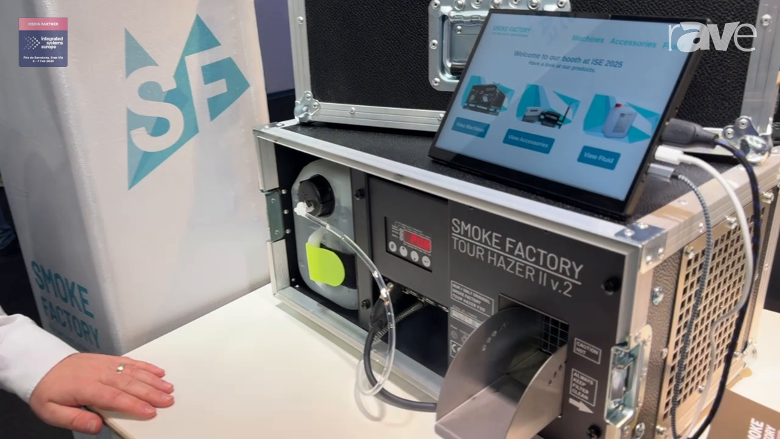 ISE 2025: Smoke Factory Reveals Tour Hazer II v.2 Fog Machine With DMX ...