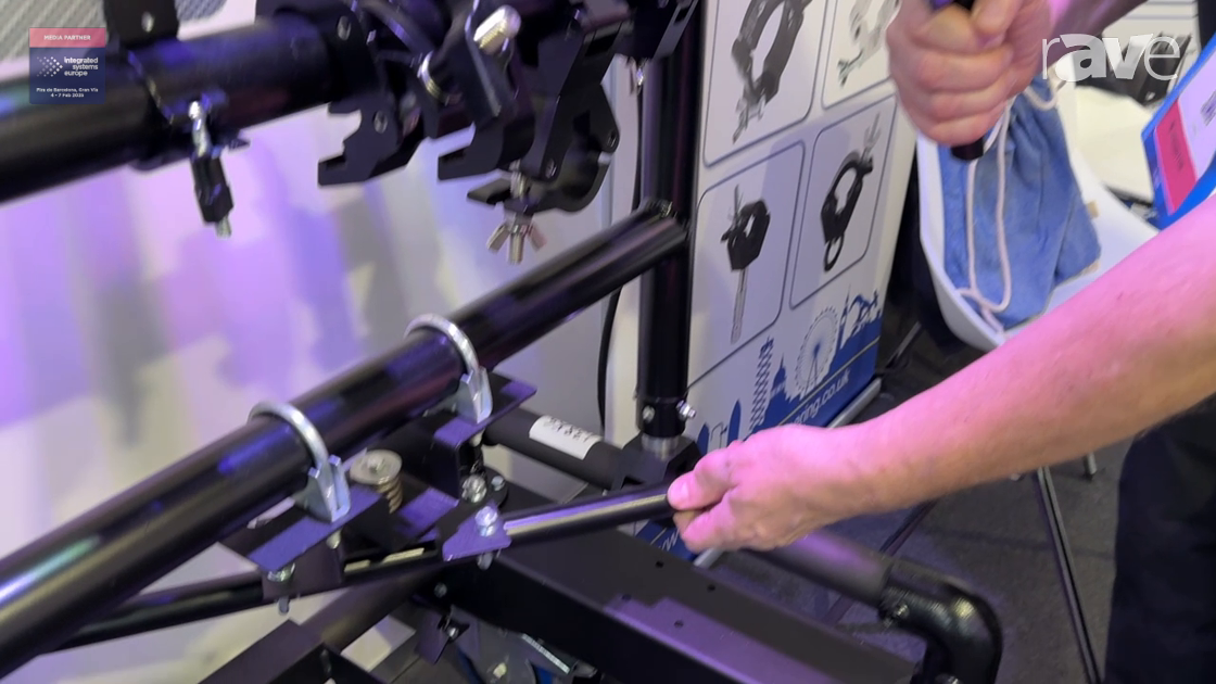 ISE 2025: Doughty Engineering Exhibits Swivel Projector Hanger for ...