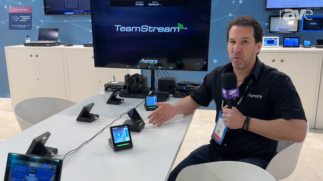 ISE 2025: Aurora Multimedia Unveils RXT 4DV Touch Panel in ReAX ...