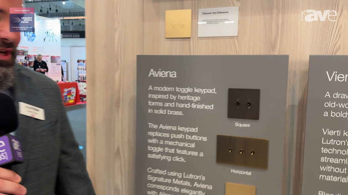 ISE 2025: Lutron Features Aviena Toggle Keypad for Smart Home Lighting ...