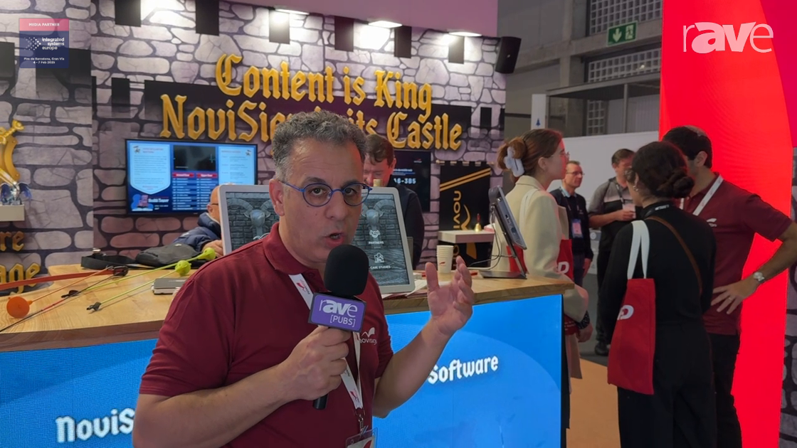 ISE 2025: NoviSign Showcases Interactive Kiosk Software for Engaging Digital Signage – rAVe [PUBS]