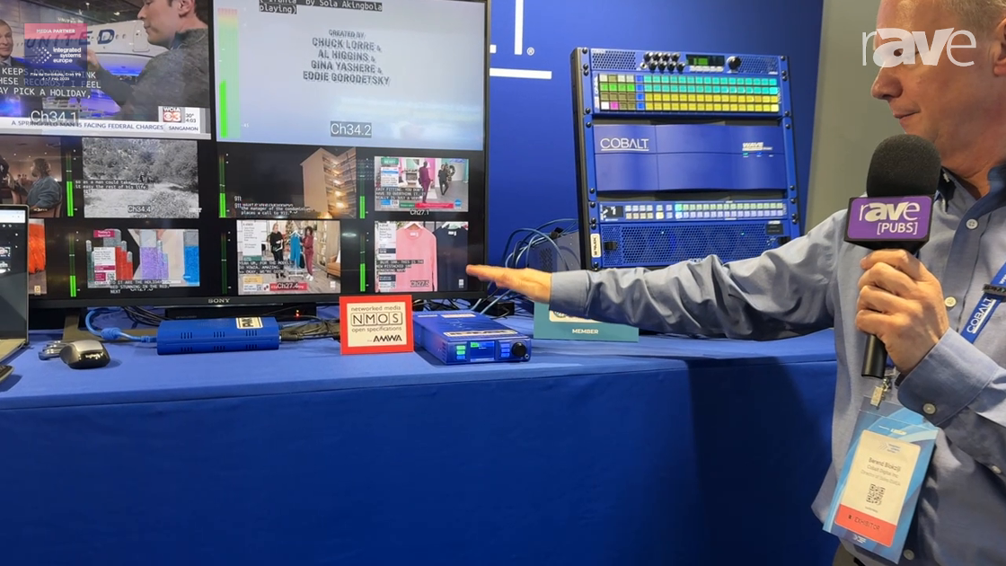 ISE 2025: Cobalt Digital Shows 9905-MPx Video Processor with INDIGO 2110-DC-01 for ST 2110 ...