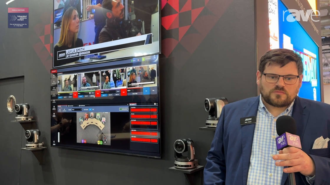 ISE 2025: Ross Video Shows Quorum Mark-Based Production System for ...