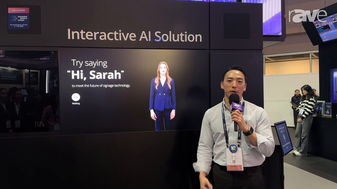 ISE 2025: SOLUM Demos Interactive AV Solution for Digital Signage in Restaurants, Hotels and ...