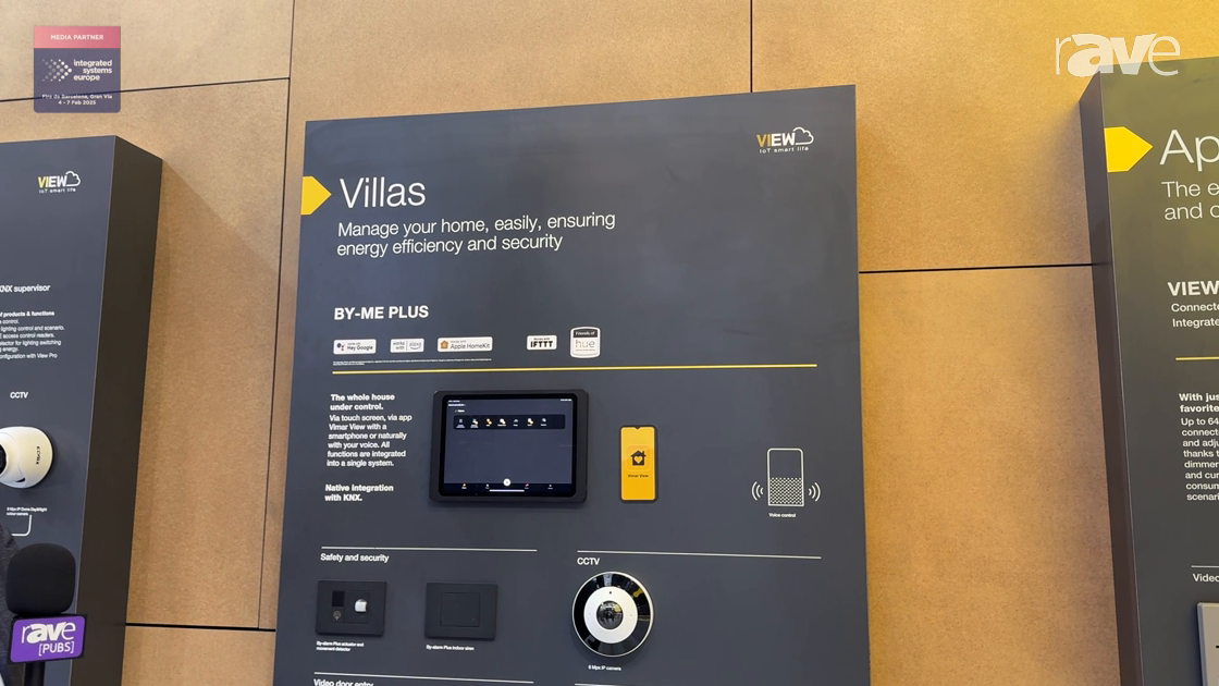 ISE 2025: Vimar Exhibits By-Me Plus Home Automation System for Smart Villa Management – rAVe [PUBS]