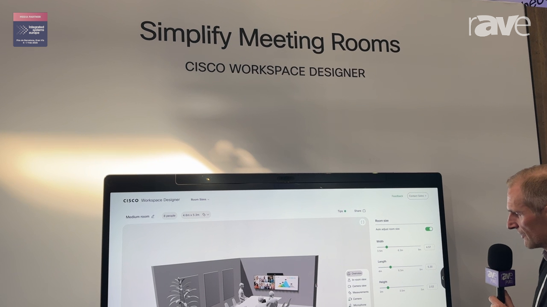 ISE 2025: Cisco Demos Cisco Workspace Designer Graphical Tool to Design ...