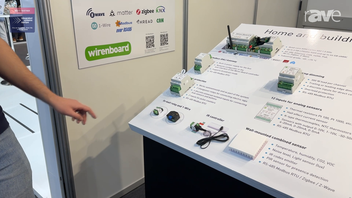 ISE 2025: Wiren Board Exhibits WB-M1W2 1-Wire Temperature Sensor ...