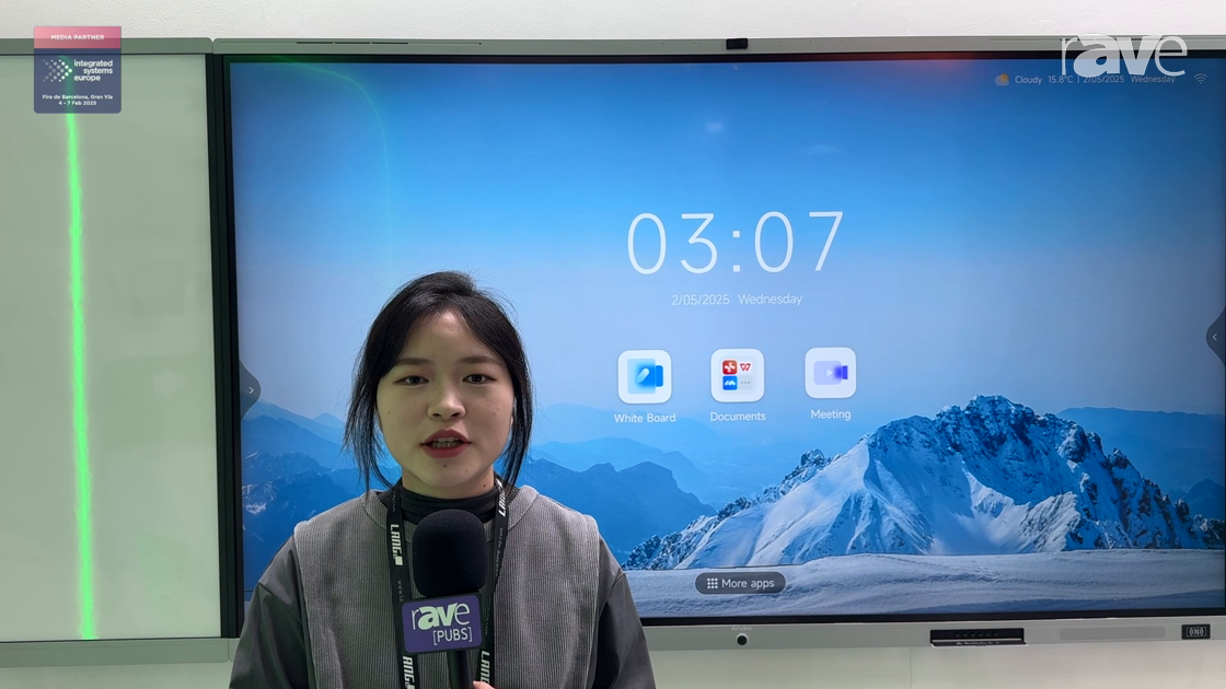 ISE 2025: AMDOX SUNVOL Presents S4 Series-Interactive Flat Panel and ...