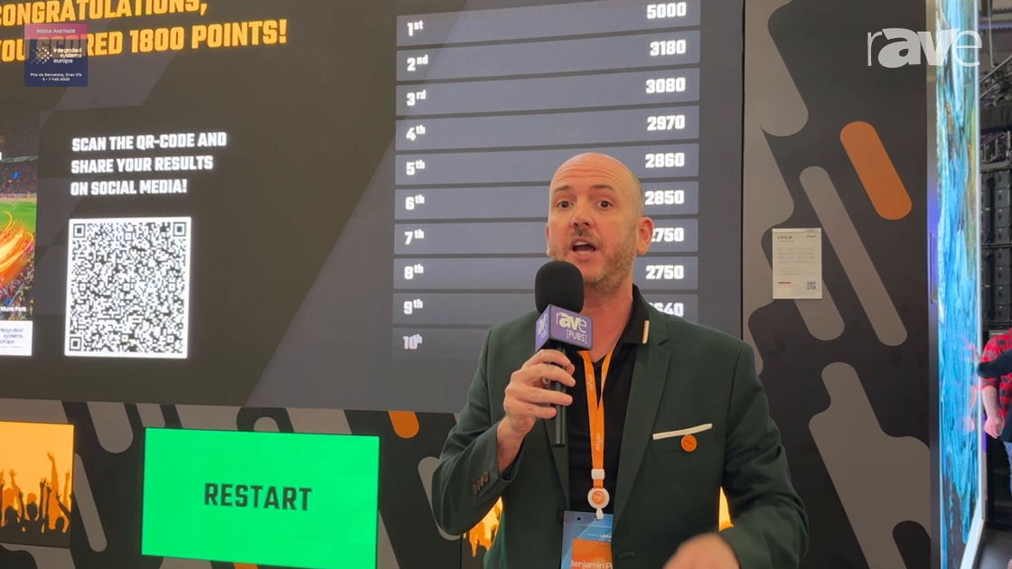 ISE 2025: Absen Intros CPS1.8 dvLED Display, Demos Gesture Control Application With Partner ...