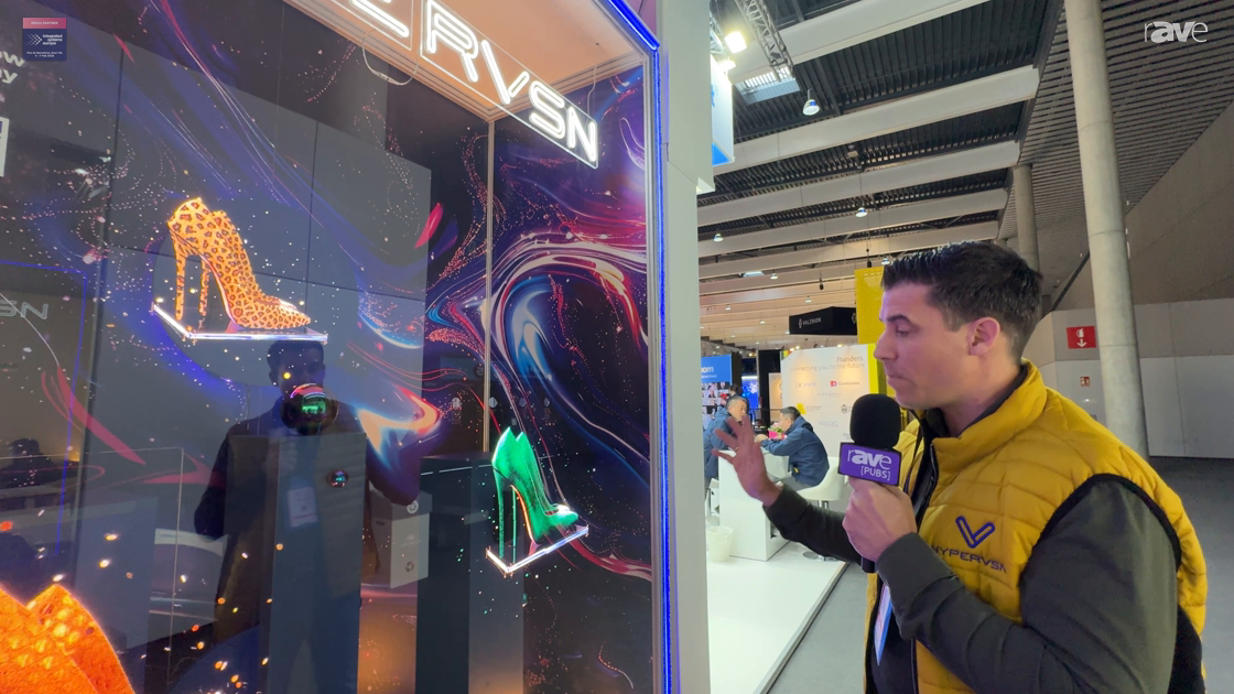 ISE 2025: HYPERVSN Showcases Holographic Window For 3D Retail Applications – rAVe [PUBS]