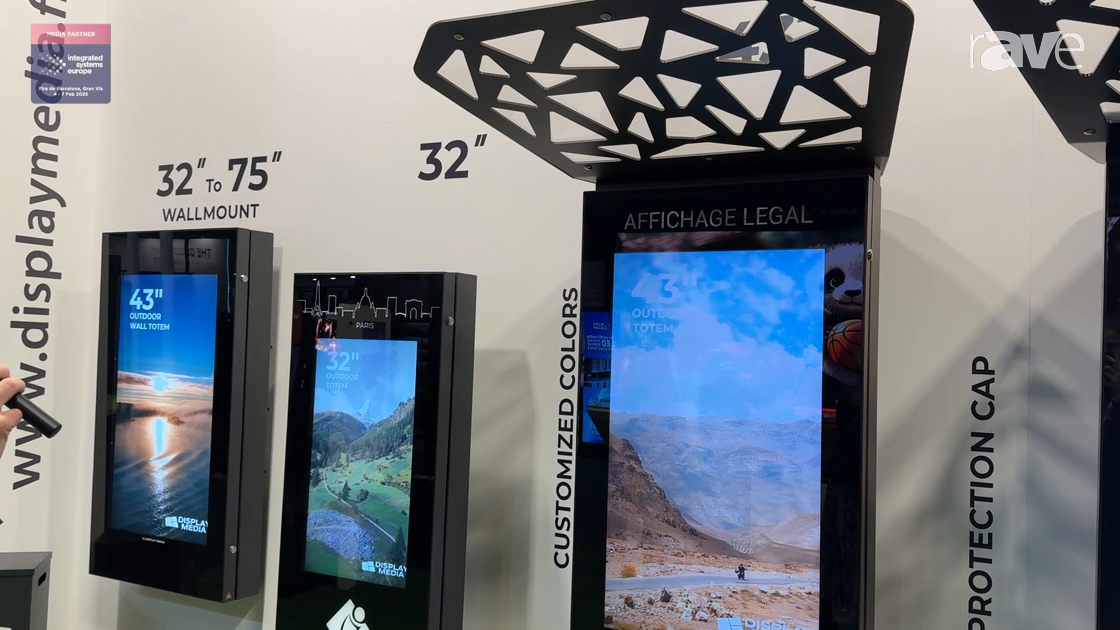 ISE 2025: Display Media Features YUMO 43″ Customizable Outdoor Displays ...