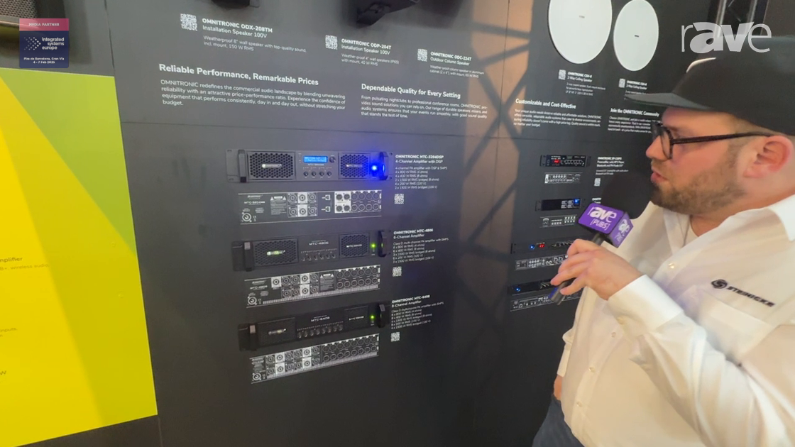 ISE 2025: Steinigke Showtechnic GmbH Features Omnitronic MTC-3204DSP 4 ...