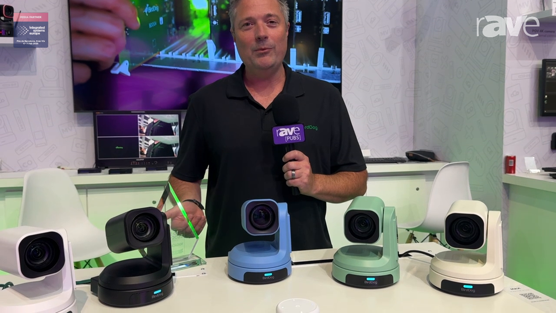 ISE 2025: BirdDog Explains BirdDog MAX PTZ Camera for Conferencing ...
