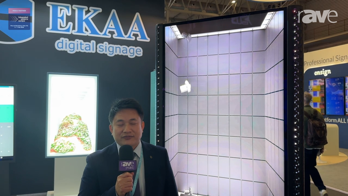 ISE 2025: EKAA Shows Off IP67-Rated Fanless Outdoor Digital Signage ...