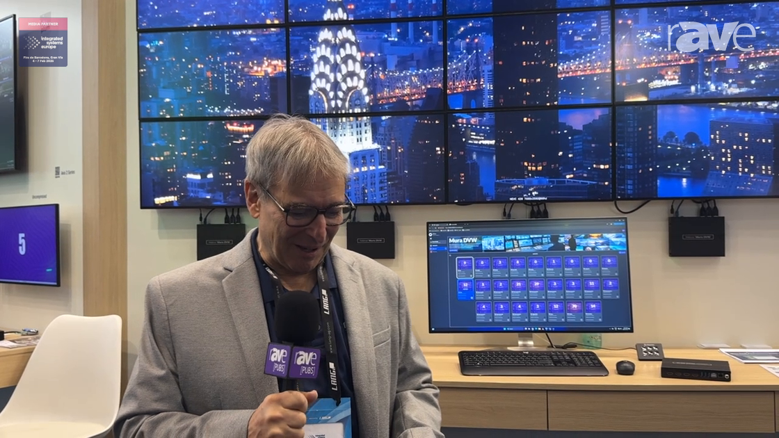 ISE 2025: Matrox Video Showcases Mura DVW, an IP-Based 4K Distributed ...