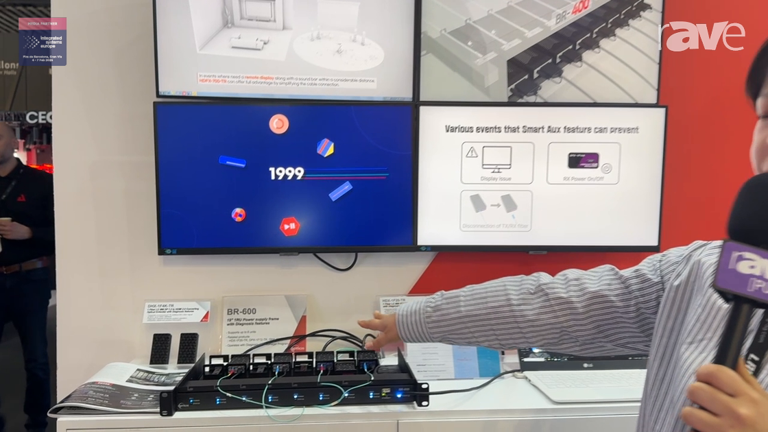 ISE 2025: Opticis Co. Ltd Features BR-600, a 19-Inch 1RU Power Supply ...