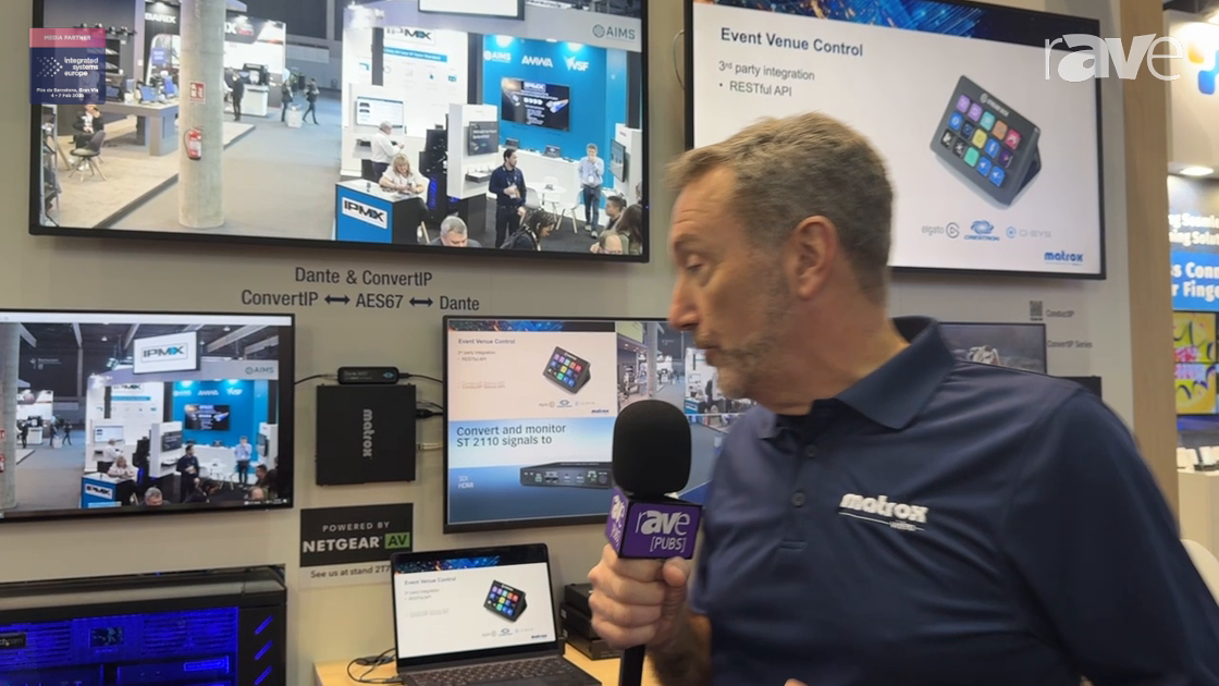 ISE 2025: Matrox Video Showcases ConvertIP and ConductIP with Dante ...