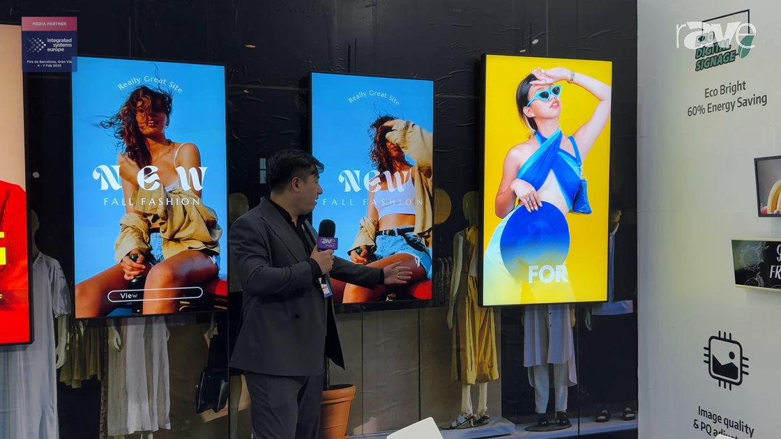 ISE 2025: Geephon Intros Eclipse Series of Window-Facing Displays – rAVe [PUBS]