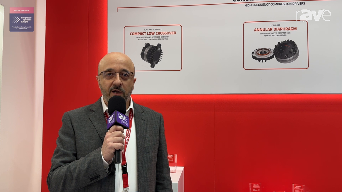 ISE 2025: Lavoce Shows Off DN07.10LTF Small Compression Driver – rAVe ...