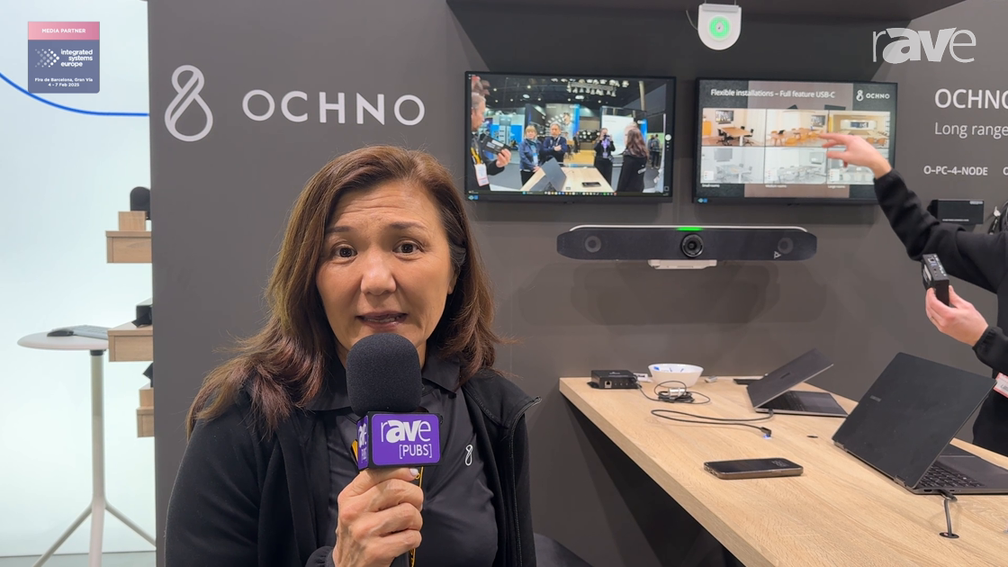 ISE 2025: Ochno Exhibits Ochno Power Conference 4 For Meeting Rooms at The BACHMANN Group Booth ...