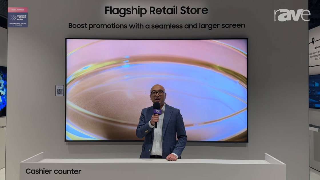 ISE 2025: Samsung Presents QH115FX 115″ 4K UHD Smart Signage Display ...