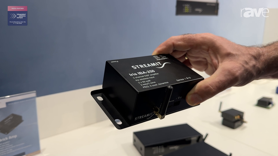 ISE 2025: Streamit Showcases Iris IBA-250 Brick Amplifier With 2 ...