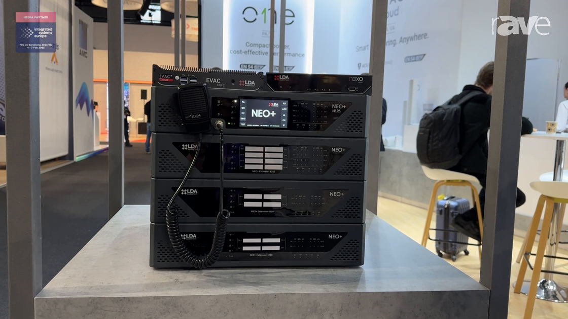 ISE 2025: LDA Audio Tech Features NEO+ IP-Based Public Address and ...