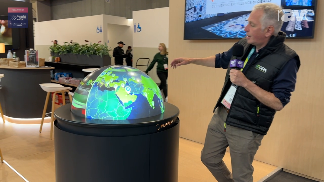 ISE 2025: Pufferfish Displays Shows Off PufferTouch Interactive Spherical Touch Display – rAVe ...