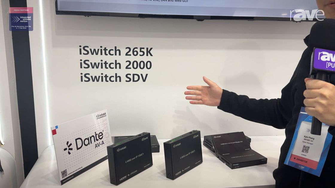ISE 2025: INFOBIT Introduces iSwitch AV-over-IP Encoders and Decoders – rAVe [PUBS]