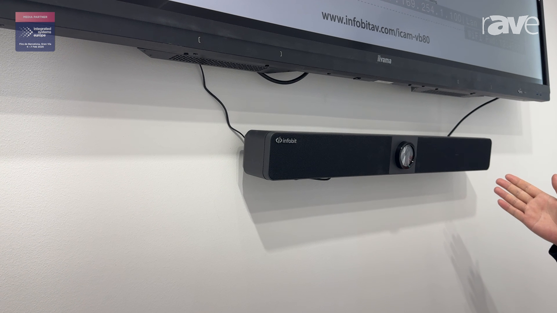 ISE 2025: INFOBIT Presents iCam VB80 Wireless Presentation Solution – rAVe [PUBS]