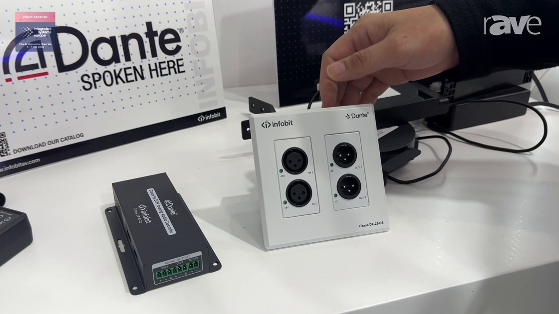 ISE 2025: INFOBIT Exhibits Dante Audio Control Solutions – rAVe [PUBS]