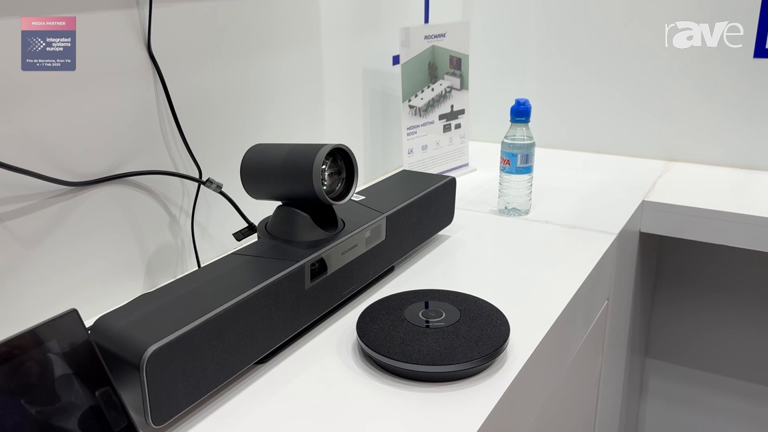 ISE 2025: ROCWARE Exhibits RB20 Meeting Room Video Bar With Integrated ...