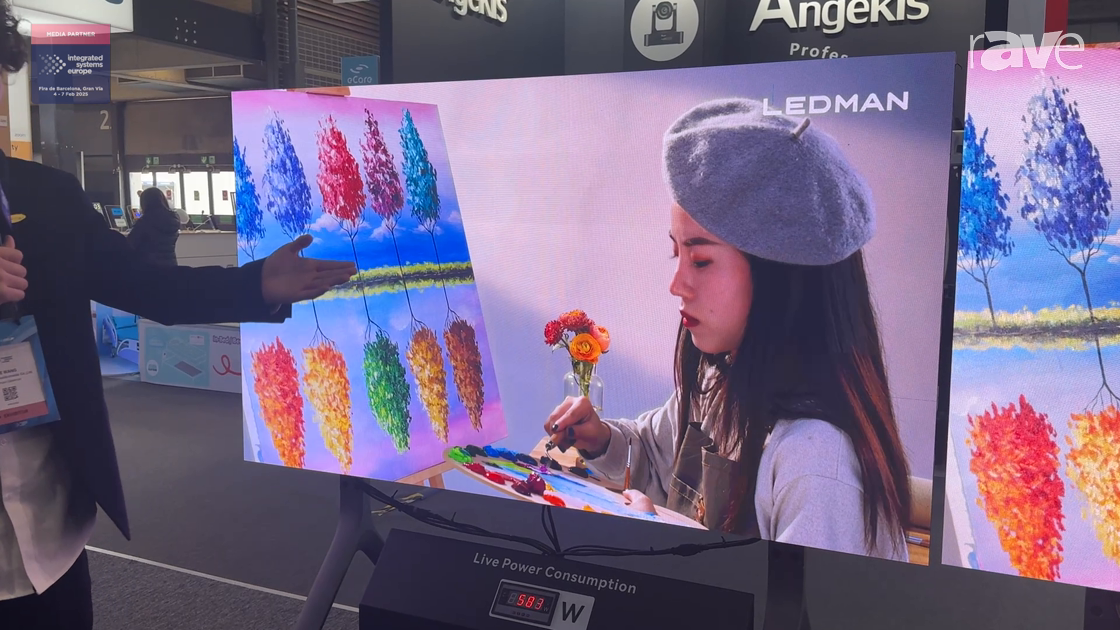 ISE 2025: LEDMAN Introduces PSE Technology COB Display with Advanced Pixel Sharing – rAVe [PUBS]
