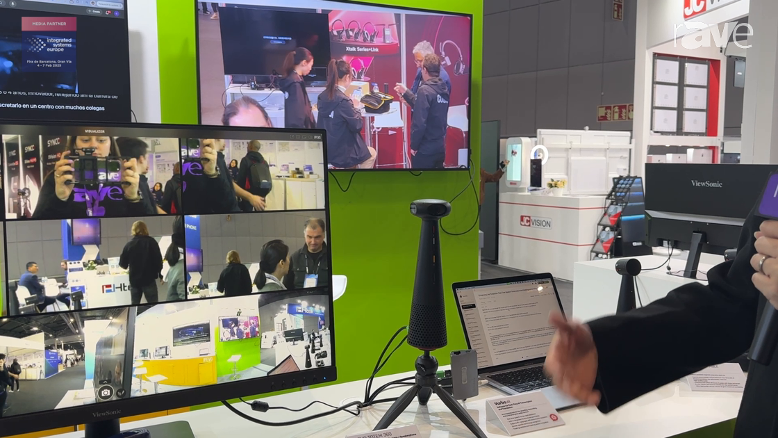 ISE 2025: IPEVO Exhibits TOTEM 360, a 360-Degree Immersive Camera and ...