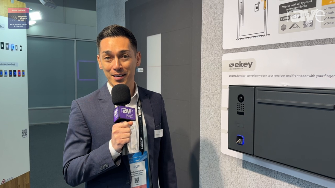ISE 2025: ekey biometric systems Presents Mailbox Solution With ...