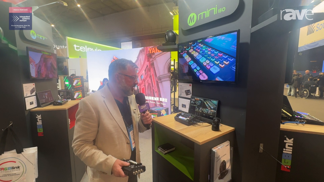 ISE 2025: RGBlink Features mini-ISO 10-Channel All-in-One Switcher ...