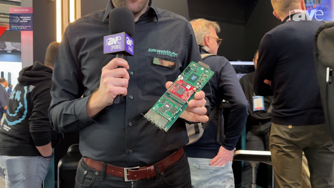 ISE 2025: DirectOut Technologies Features Dual Network Module for ...