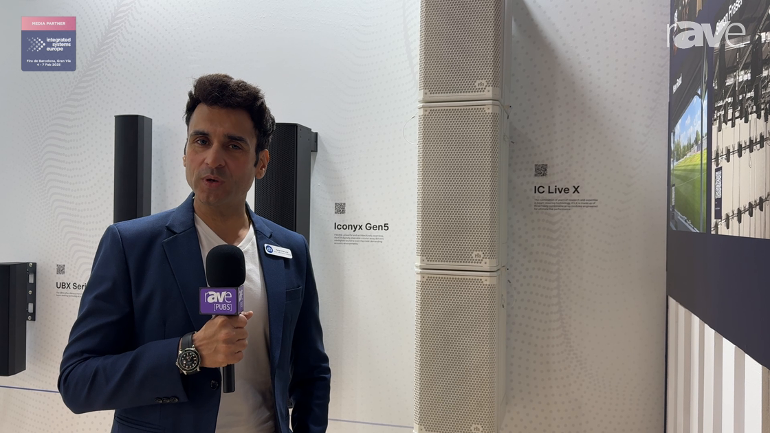 ISE 2025: Renkus-Heinz Shows IC Live X Series Steerable Line Array with ...