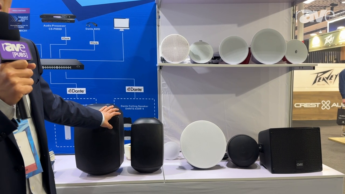 ISE 2025: CMX AUDIO Features CMX Line Up of Loudspeakers – rAVe [PUBS]