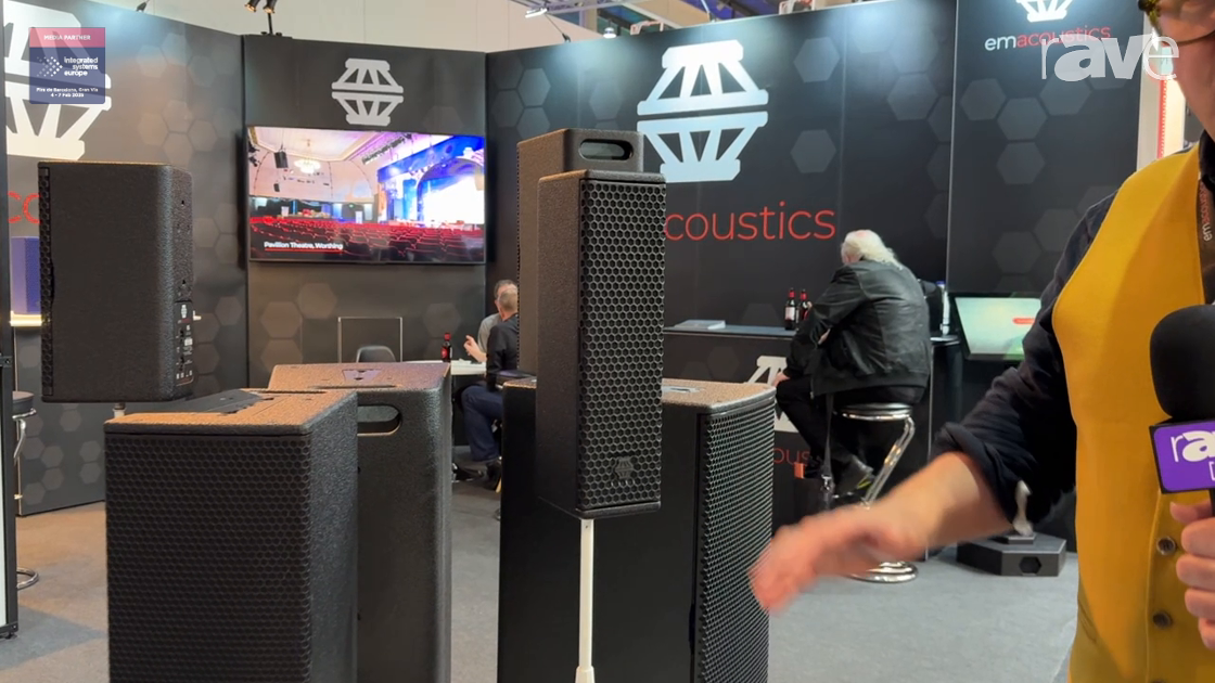 ISE 2025: EM Acoustics Intros R4 Ultra-compact Precision Passive Full ...