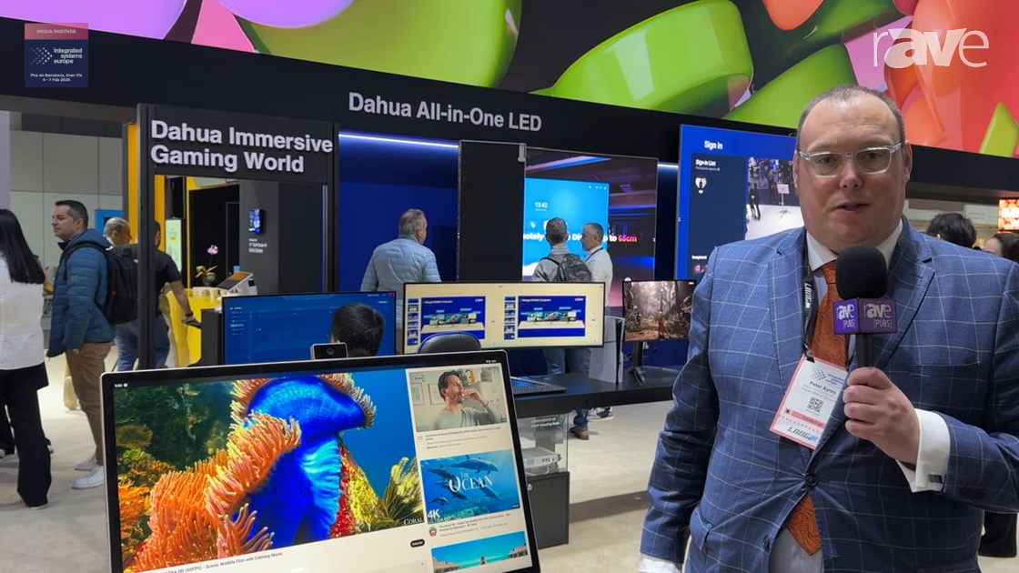 ISE 2025: Dahua Technology Presents Explorer 4K Movable Smart Display ...