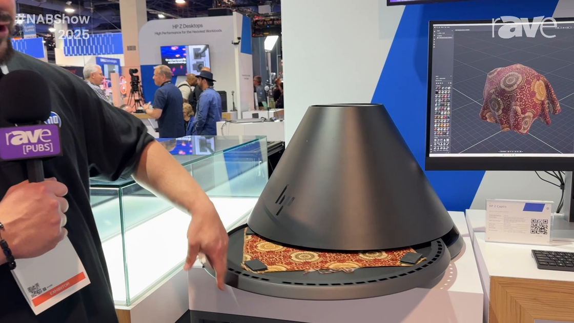 NAB Show 2025: HP Introduces Z Captis Digital Material Capture/Scanning System for 3D Rendering ...