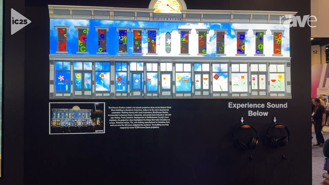 InfoComm 2025: Epson Demos Projection Mapping on Architectural ...