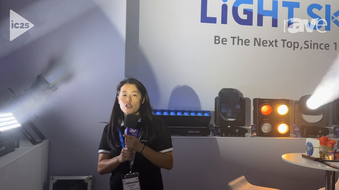 InfoComm 2025: Light Sky Features Mini Laser Aqua With 100-Watt White ...
