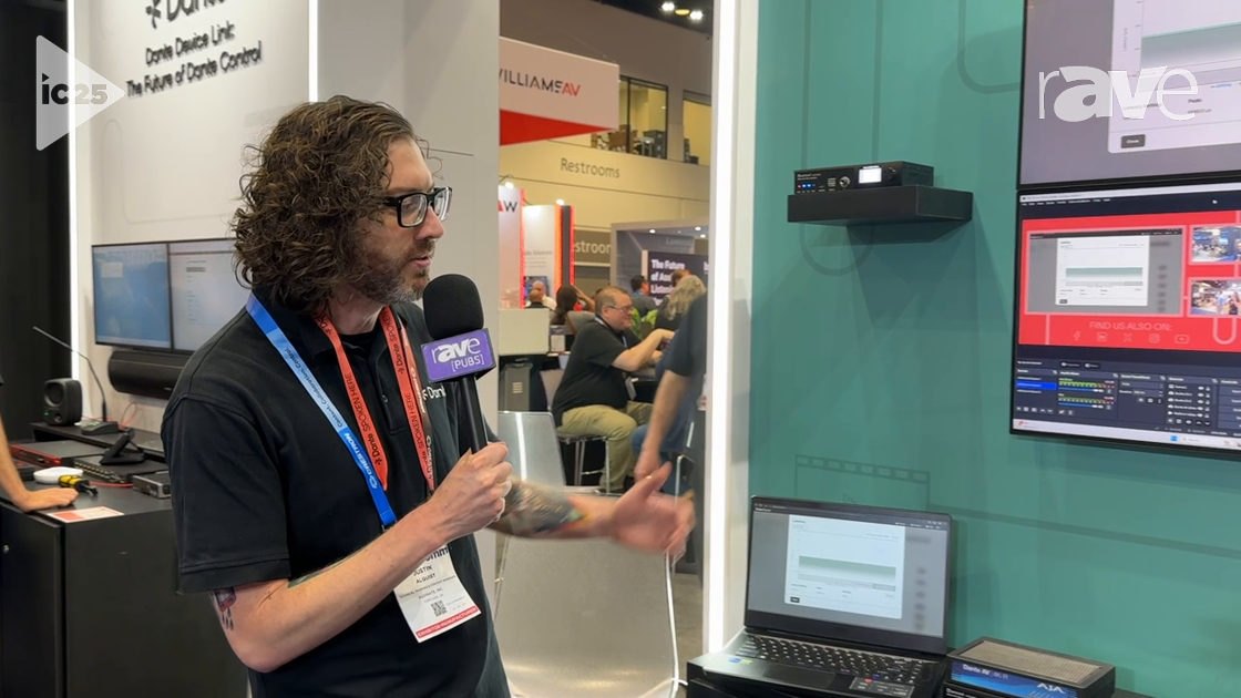 InfoComm 2025: Audinate (Dante) Shows Off Dante AV Ultra and Dante AV Studio Solution – rAVe [PUBS]