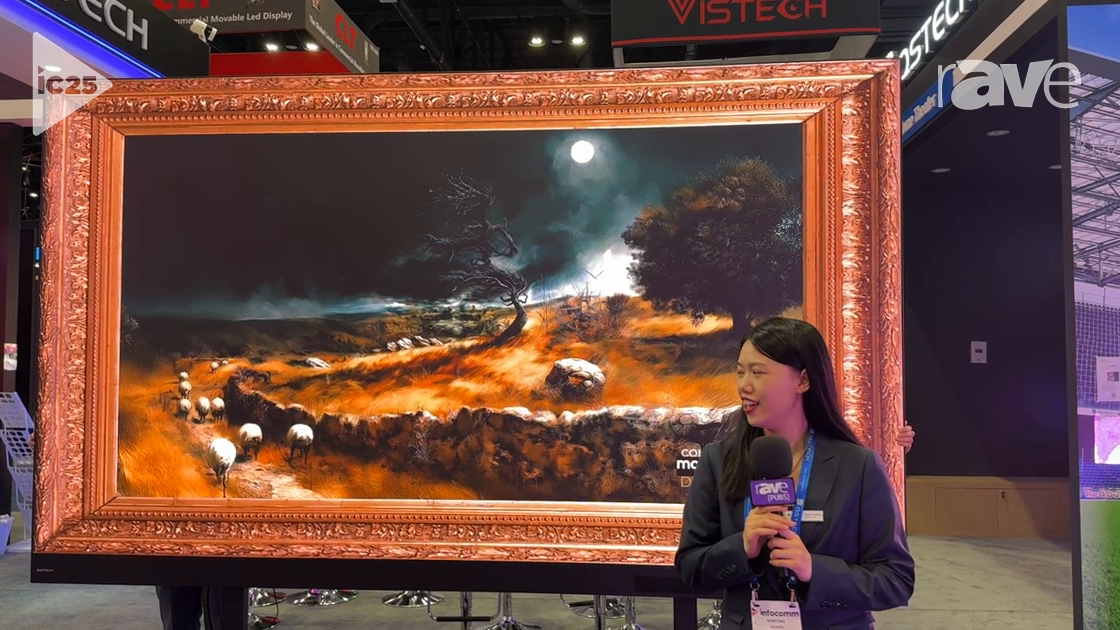 InfoComm 2025: QSTECH Exhibits M WALL Plus 138″ GOB All-in-One Foldable ...