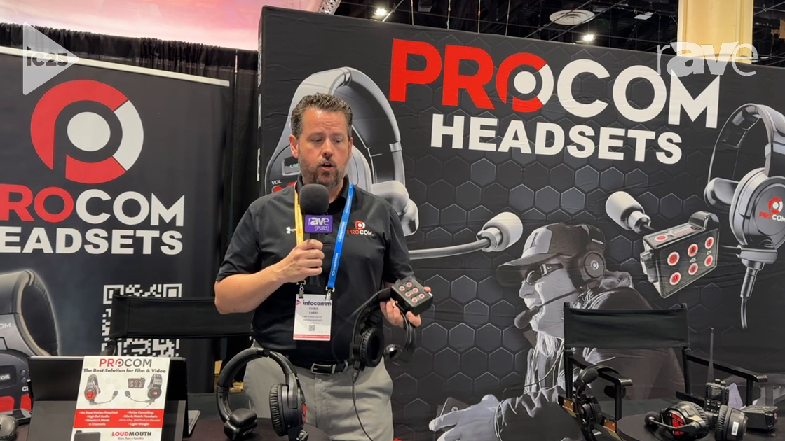 InfoComm 2025: ProCom Headsets Showcases Atlas Air All‑in‑One Wireless Headset – rAVe [PUBS]