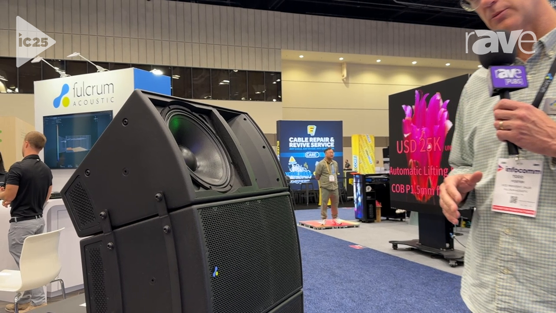 InfoComm 2025: Fulcrum Acoustic Unveils CC Series (CC230, CC215, CS218 ...