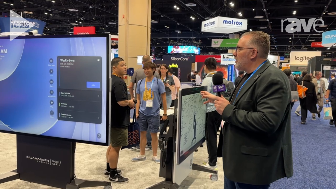 InfoComm 2025: Salamander Designs Shows Mobile Cart with Electric Lift ...